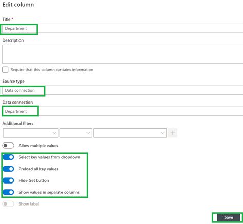 Sharepoint Cross Site Lookup Column Using Data Connections