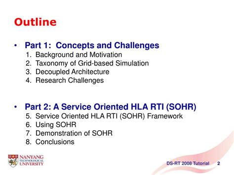 ppt ds rt 2008 tutorial distributed simulation on the grid