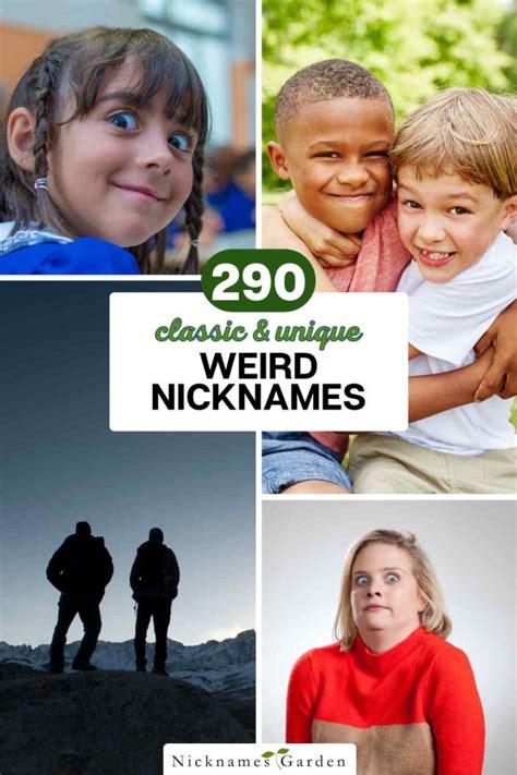 Super Weird Nicknames To Try