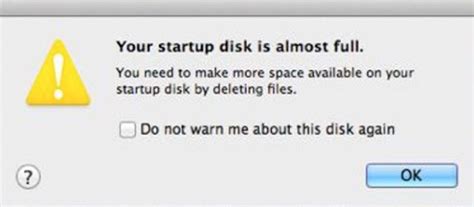 How To Fix Startup Disk Is Almost Full Warning On Your Mac Cambo Develop
