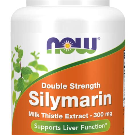 NOW FOODS SILYMARIN MILK THISTLE EXTRACT 300MG (50 VEG CAPSULES)