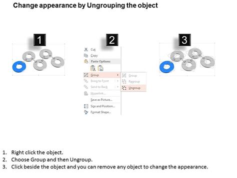 Xn Five Staged Circular Workflow Chart Powerpoint Template Templates PowerPoint Slides PPT