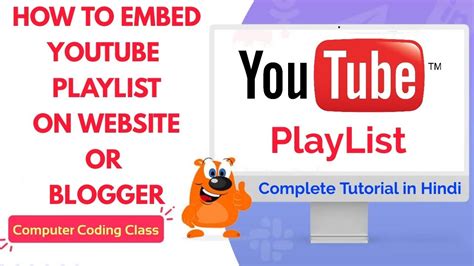 How To Embed Youtube Playlist In Website How To Embed Youtube