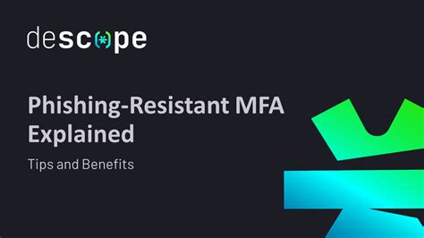 phishing resistant mfa explained