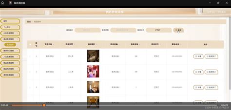 ssm php node python酒店管理系统 csdn博客