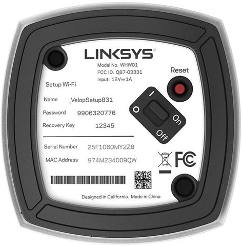 Linksys Whw01 Velop Ac2600 Wifi 5 Dual Band Whole Home Mesh System 2 Pack Wootware