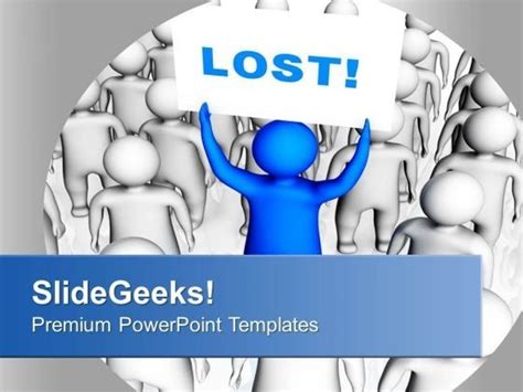 Be Different In Crowd Powerpoint Templates Ppt Backgrounds For Slides 0413