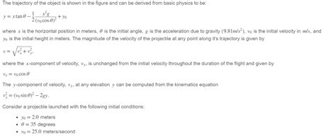Solved Consider The Motion Of An Object Modeled With Ideal Chegg
