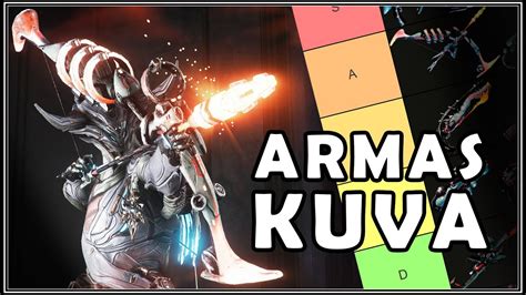 Tier List De Armas Kuva 2024 Y Builds Elementos Warframe Youtube
