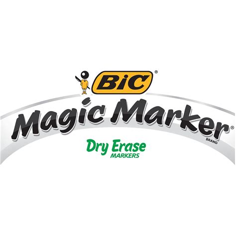 bic chisel tip dry erase magic markers 4 set