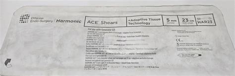 Ethicon Harmonic Instrument Har23 23 Cm Sizedimension 23cm At