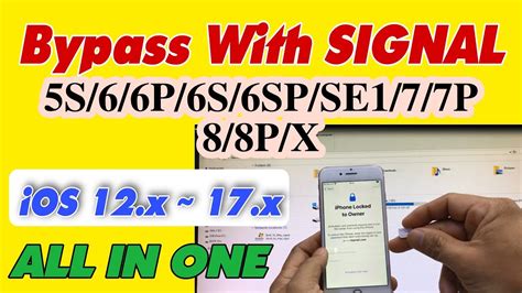 MacOS Bypass With SIGNAL IPhone 7 IOS 15 8 Locked To Owner Support 12 X 17 Xx VienthyhG