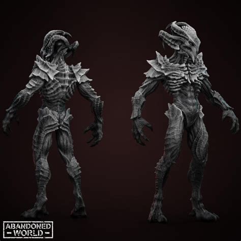 Alien Monster Daria Viktorova R Artstationsfinest