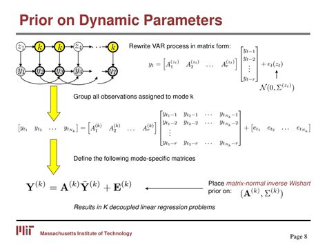 Ppt Nonparametric Bayesian Learning Of Switching Dynamical Processes