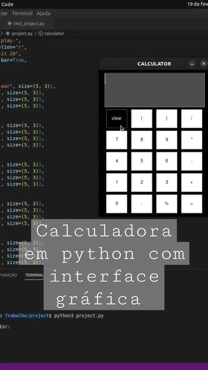 Calculadora Em Python Com Interface Gráfica Pysimplegui Youtube