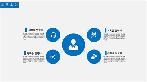 아이콘으로 둘러싸인 사람의 아바타 그래픽 다이어그램 Ppt 템플릿 무료 다운로드 Slidesdocs