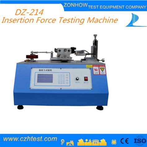 Horizontal Insertion Force Testing Machine Price High Quality