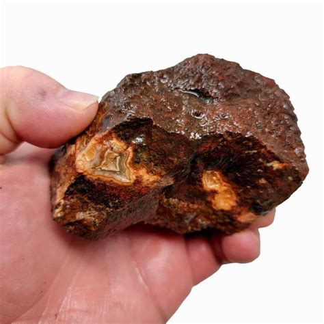 Moroccan Seam Agate Rough Chunk