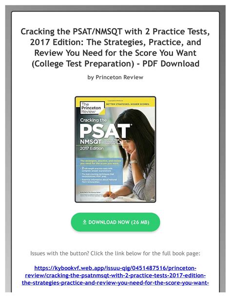 Pdf Pdf Cracking The Psat Nmsqt With 2 Practice Tests 2017 Edition The Strategies Practice