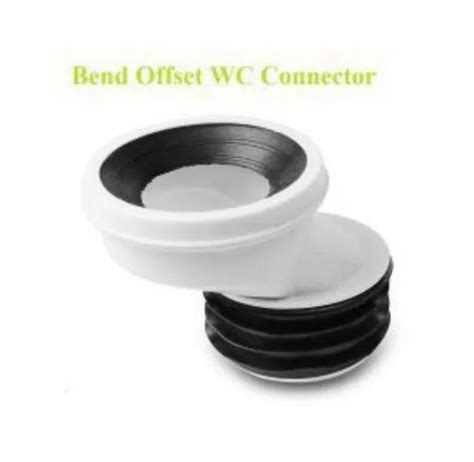 Plastic Wc Offset Connector For Toilet Cistern Thread Size 4 6 At ₹ 44 Piece In New Delhi