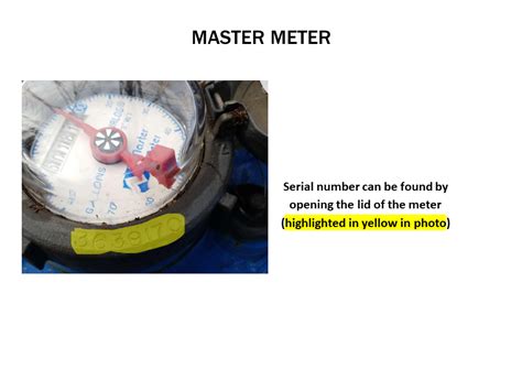 Meter Serial Number GA FIT