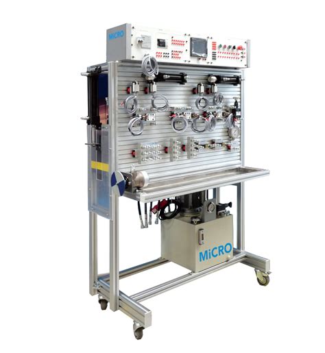 Panel Didáctico Hid Con Plc Y Hmi Micro Capacitación