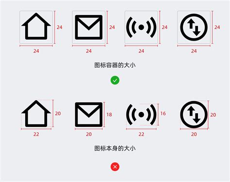 图标的尺寸定义 零基础学ui设计 Ux百科网 学设计上ux百科