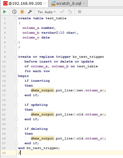 Datagrip Issuesbugs All Around Oracle Create Trigger Command Ides Support Intellij Platform