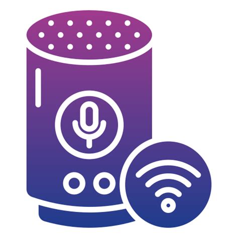 Voice Assistant Generic Gradient Fill Icon