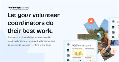 Volunteer App All In One Volunteer Management Platform Volunteermatters