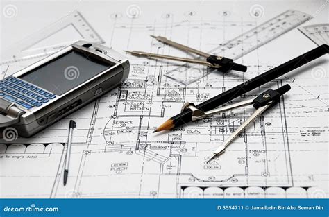 architect s tools stock image image 3554711