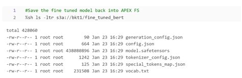 Solution Validation GenAI LLM Model Fine Tuning GenAI On Dell APEX File Storage For Azure