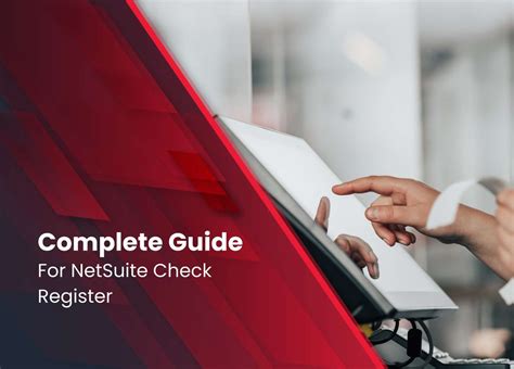 Complete Guide To Netsuite Check Register