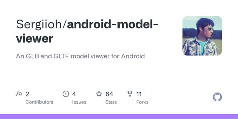 Github Sergiioh Android Model Viewer An Glb And Gltf Model Viewer For Android