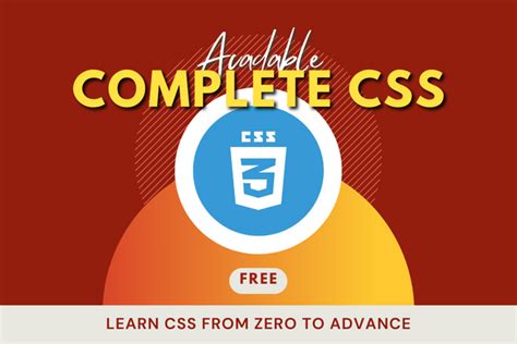 Css Complete Course From Zero To Advance Level