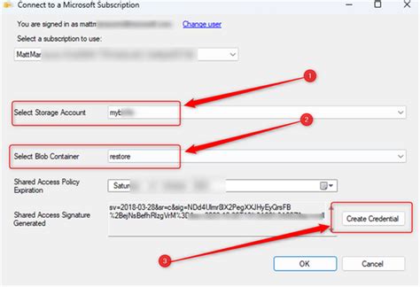 Restore Managed Instance Database From Blob Storage