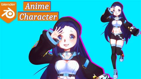 Blender Anime Character Modeling ShionMgr Anime Anime Characters Character Modeling