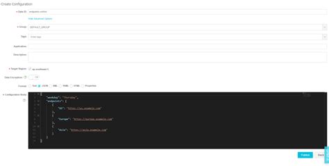 Managing Application Configuration In Distributed Environment Alibaba