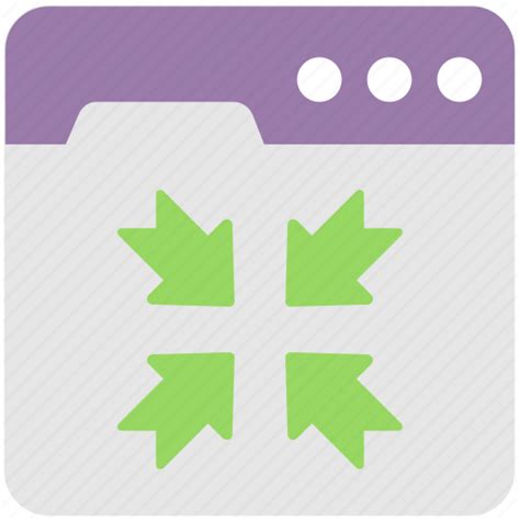 Arrows Exit Exit Fullscreen Minimize Ui Icon Download On Iconfinder