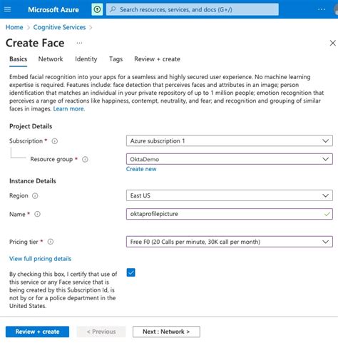 Using Azure Cognitive Services In A Net App Okta Developer