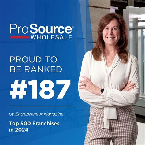 Prosource Wholesale On Linkedin Entrepreneur Prosource Awardwinning