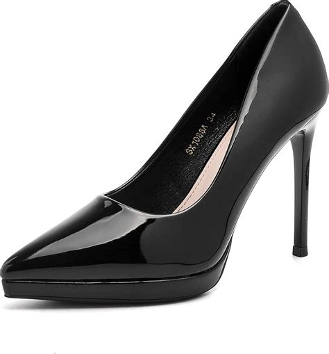 Classic Black Stiletto Heels