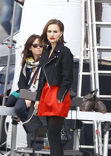 Natalie Portman Filiming A Dior Ad In Paris September 2015 • Celebmafia