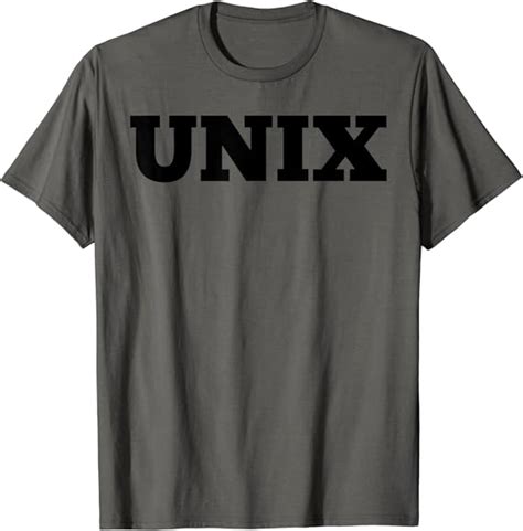 Unix Os Programmer T Unix T Shirt Clothing Shoes