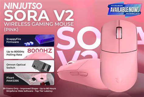 Datablitz Power And Precision In Pretty Pink 🖱️🌸🎀🦩