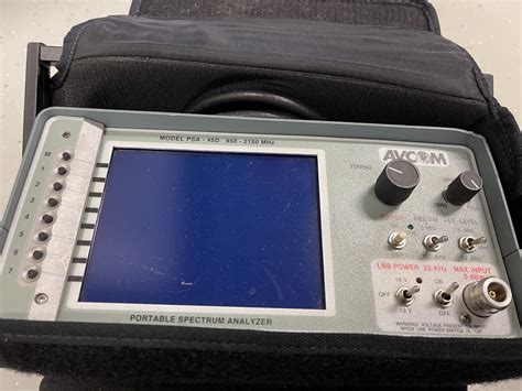 Avcom Psa45d Spectrum Analyzer 950 2 150mhz