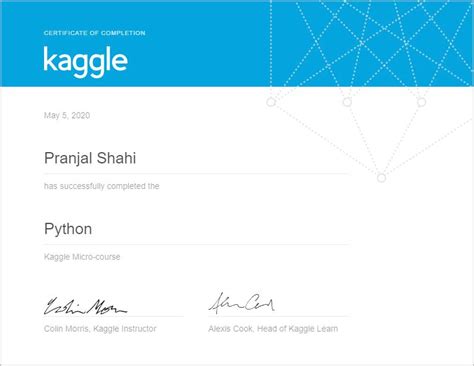 Kaggle Machinelearning Deeplearning Python Datascience Pranjal Shahi