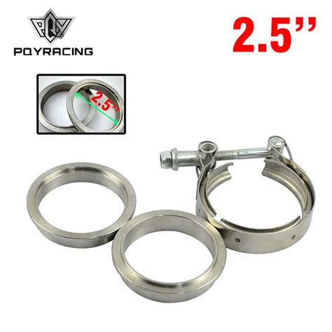 ₩19691에서 Pqy 신형 25 V 밴드 클램프 플랜지 키트 스테인레스 스틸 201 터보 배기관 용 Pqy5231