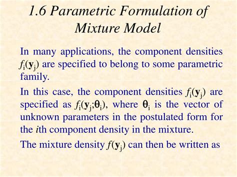 Ppt Applying Finite Mixture Models Powerpoint Presentation Free Download Id5554907
