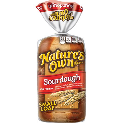 Natures Own Sourdough Half Loaf Sliced Sourdough Sandwich Bread 12